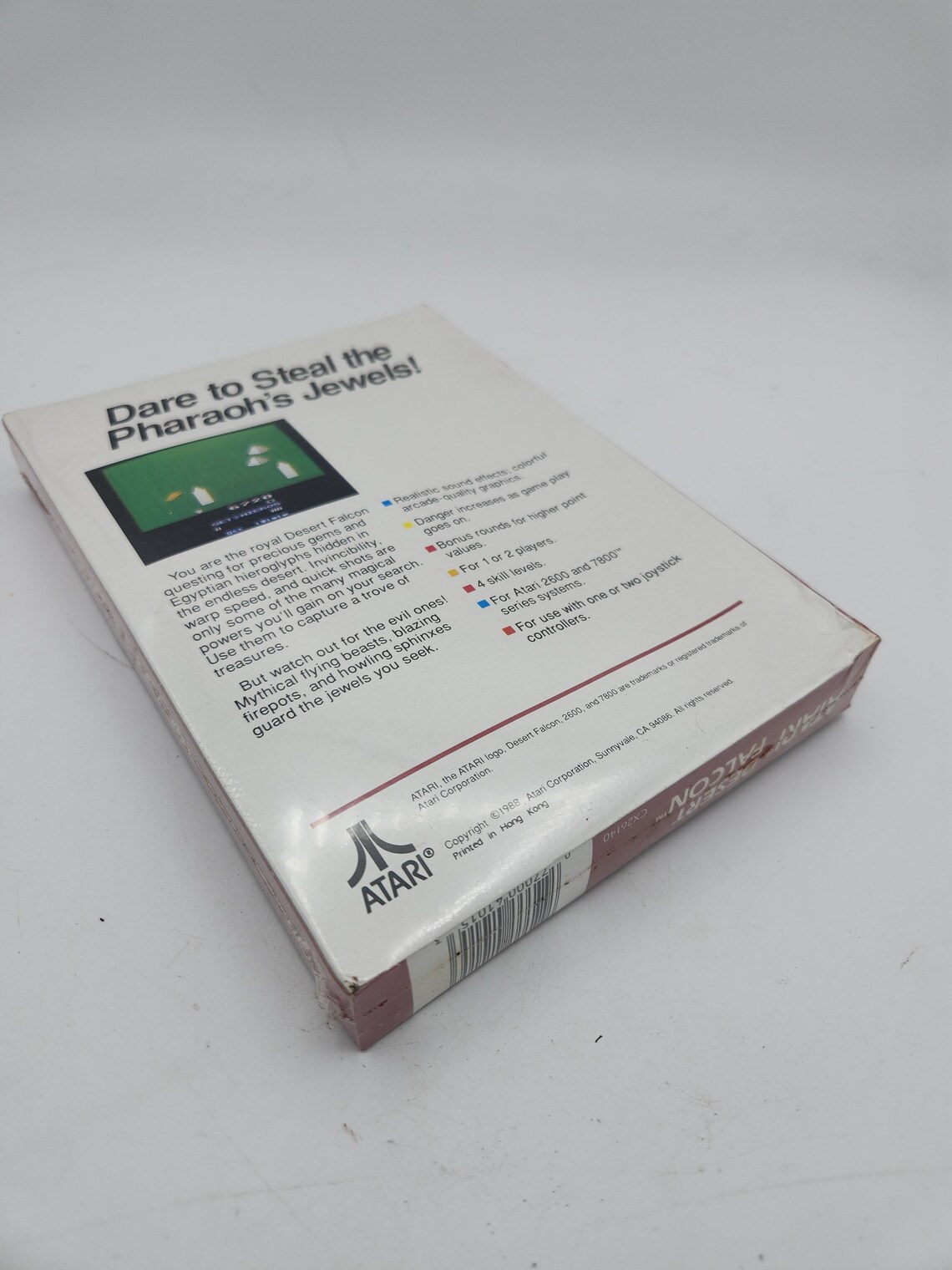Atari 2600 Desert Falcon Game 1988 New - Etsy