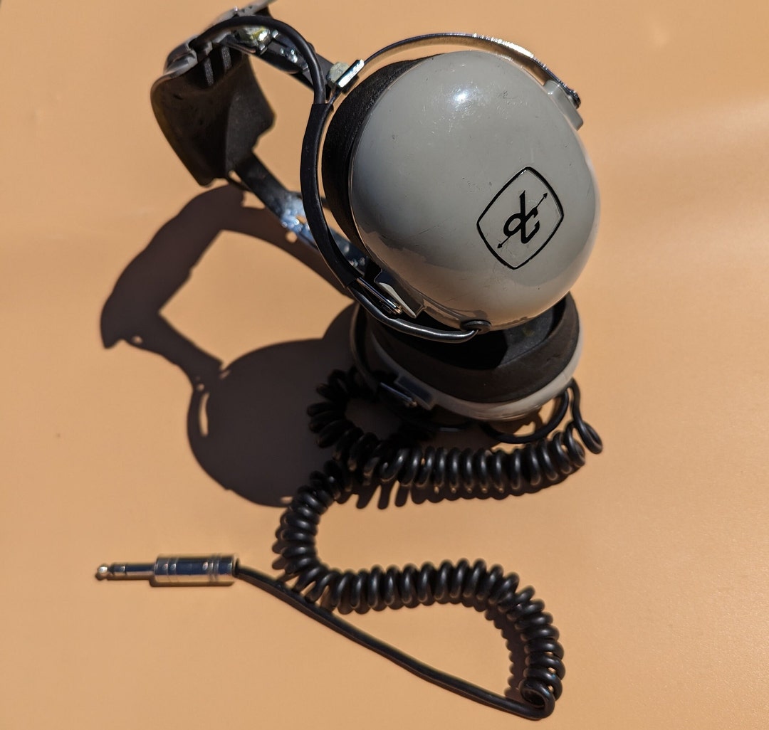 David Clark DC Model 100 DV Stereo Headset 1960s Era - Etsy