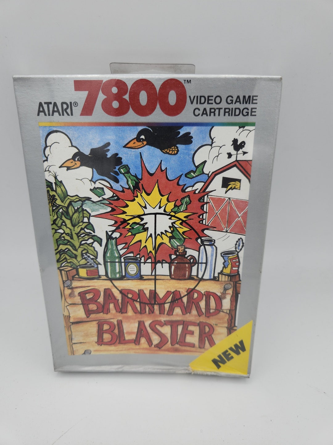 Atari 7800 Barnyard Blaster Game 1988 New - Etsy