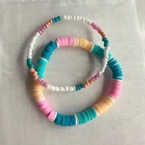 Pastel Summer Bracelets - Etsy