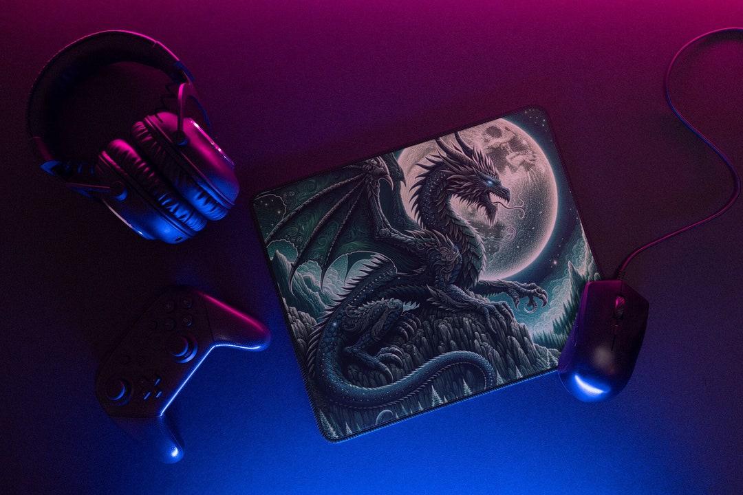 Mountain Dragon Mouse Pad Aesthetic Mouse Pad, Best Mouse Pads ...