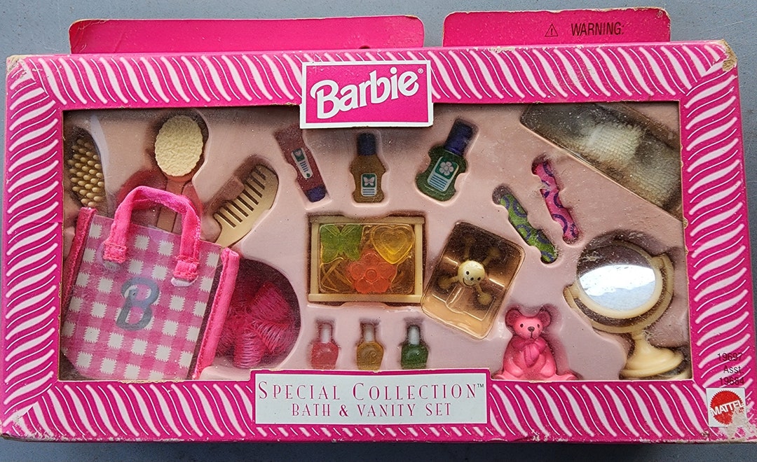 1990 Barbie Set - Etsy