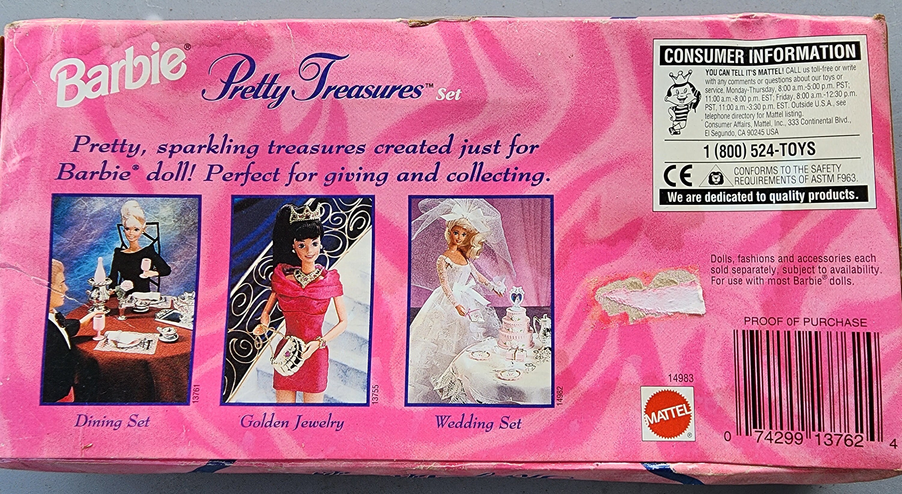 1990 Vintage Mattel Barbie Sets - Etsy