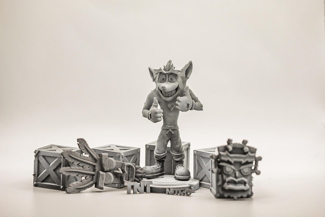 Crash Bandicoot Diorama 3D - Etsy