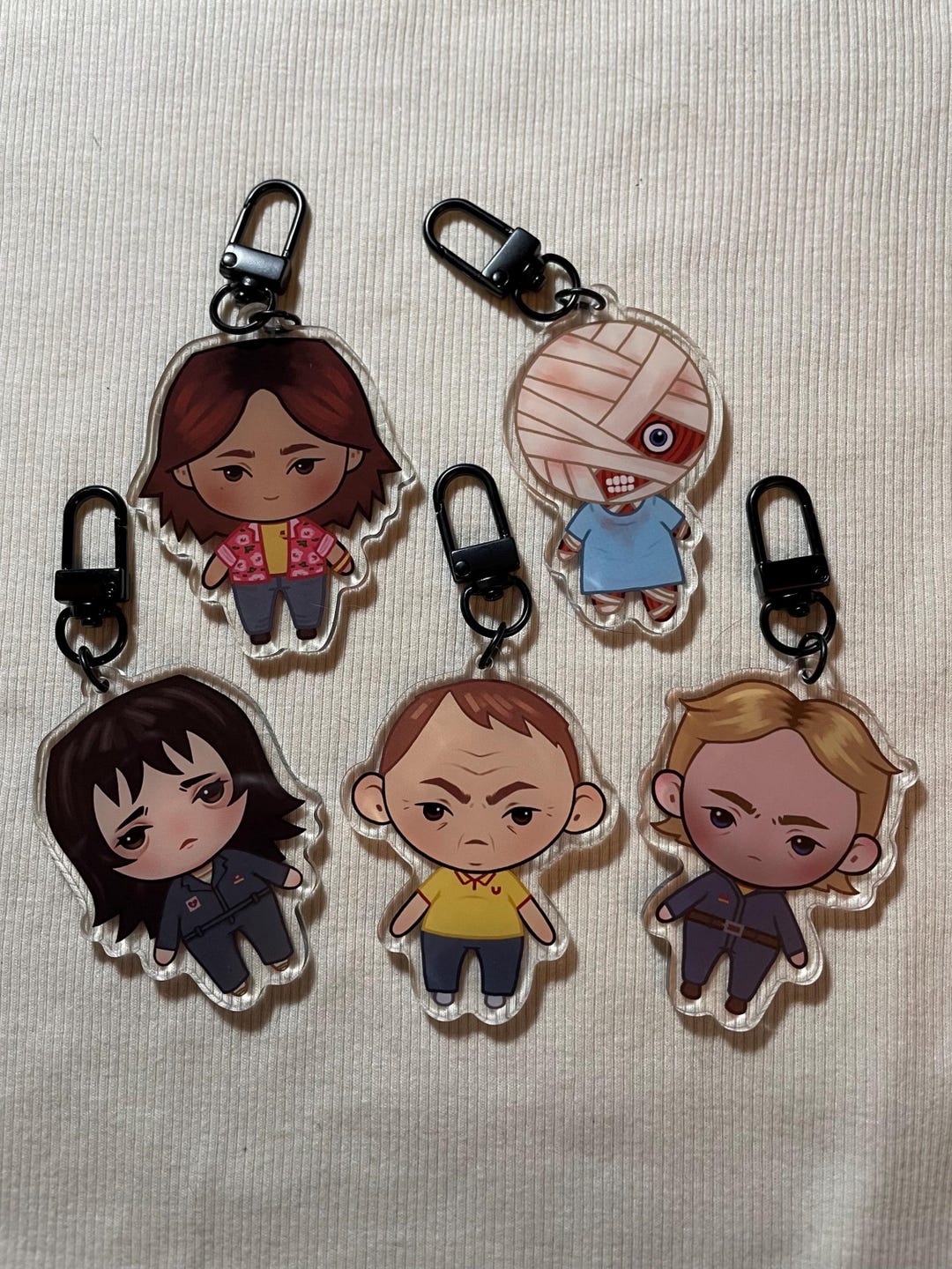 Mouthwashing Keychains | Acrylic, Metal Clasp, Charm - Etsy