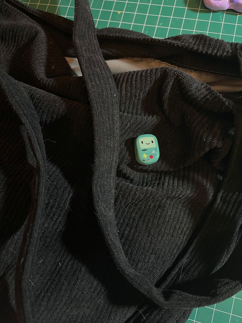 BMO Handmade Clay Pin - Etsy
