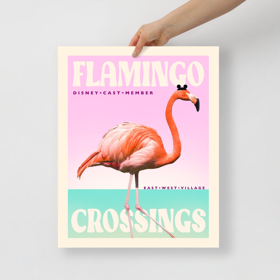 Flamingo Crossings Poster, Disney Cast Member Poster, DCP, Multiple ...