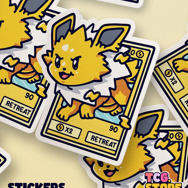Jolteon Sticker - Etsy