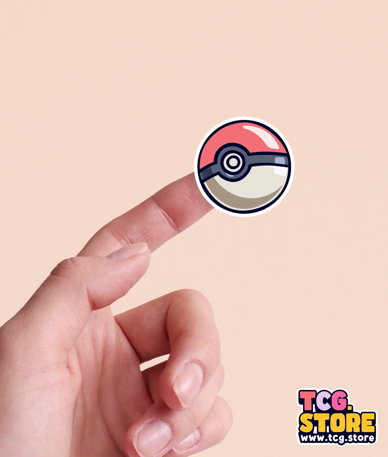 Pokemon Pokeball Sticker Pokemon Vinyl Sticker Matte Finish - Etsy