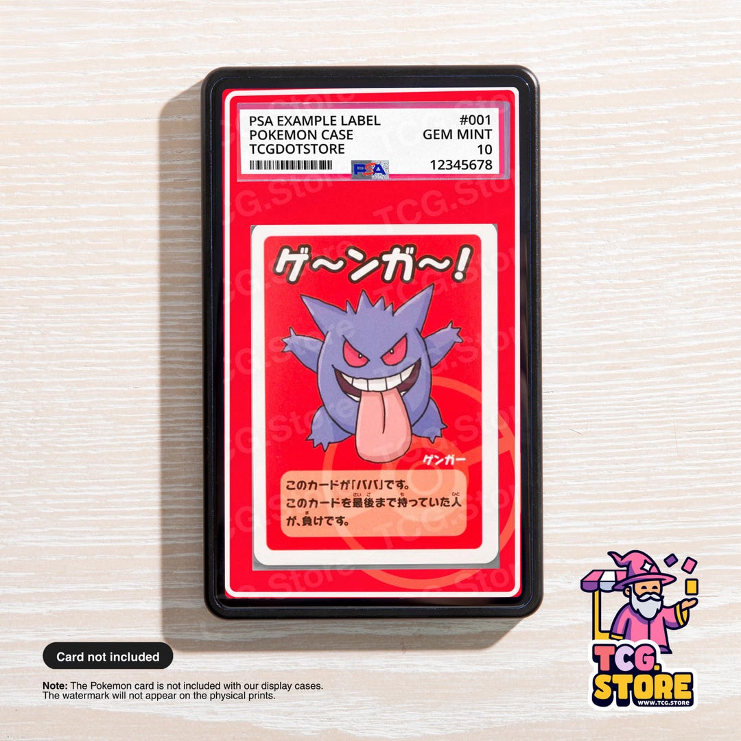 Gengar - Pokemon Japanese Old Maid | Pokémon Graded PSA/CGC Case ...