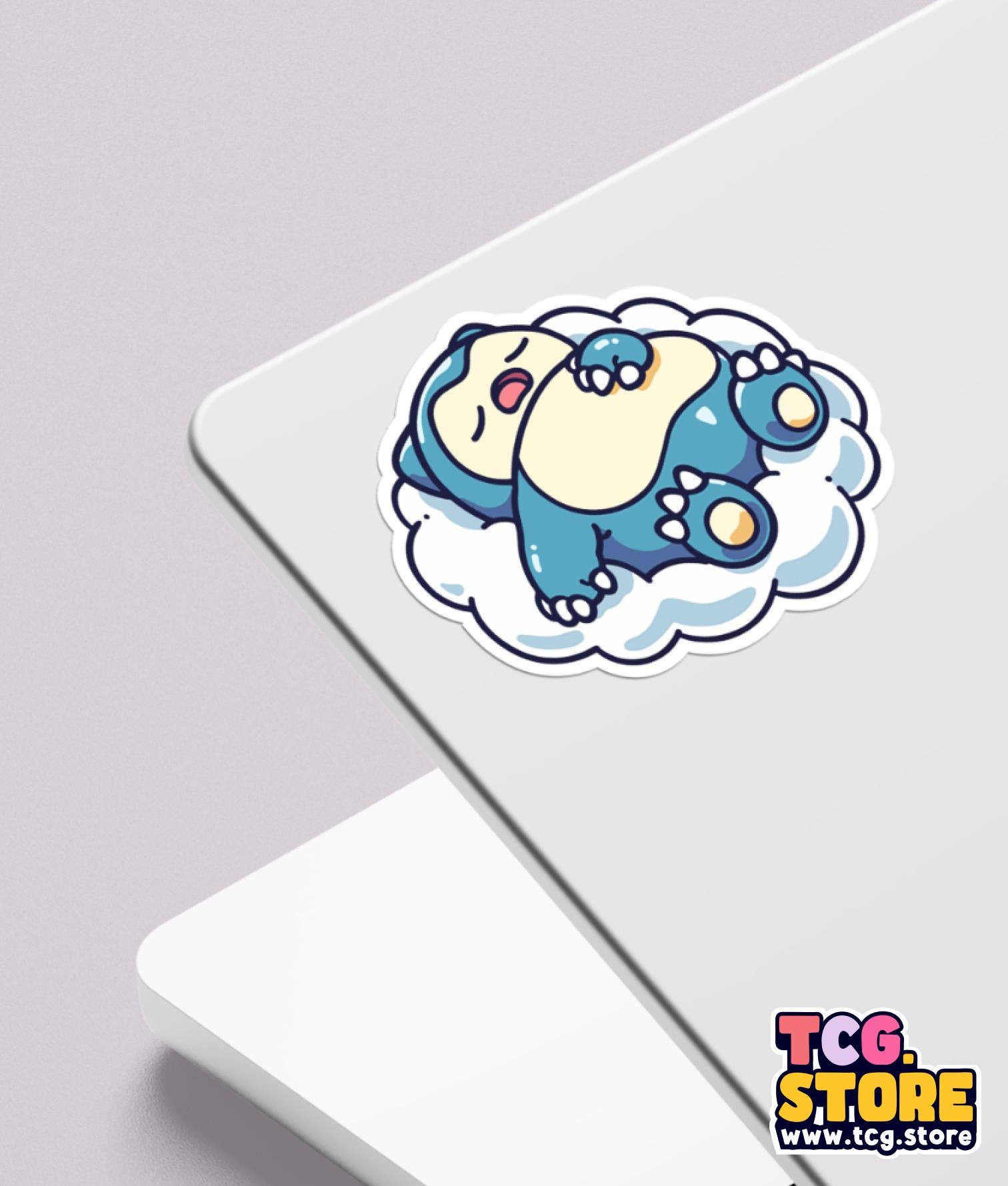 Snorlax Pokemon Sticker - Etsy