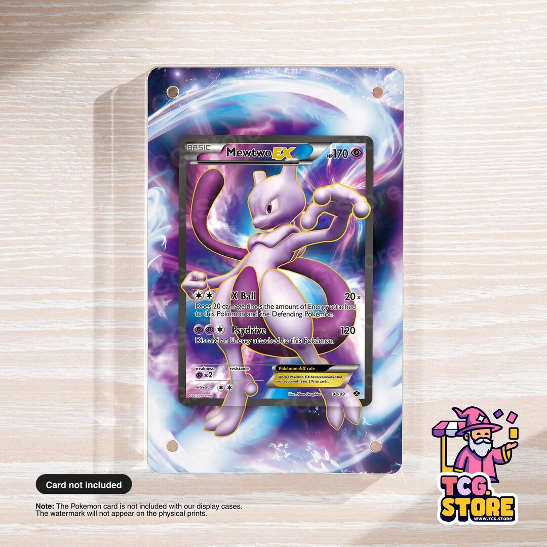 Mewtwo EX 98/99 - Next Destinies | Pokémon Custom Extended Artwork ...