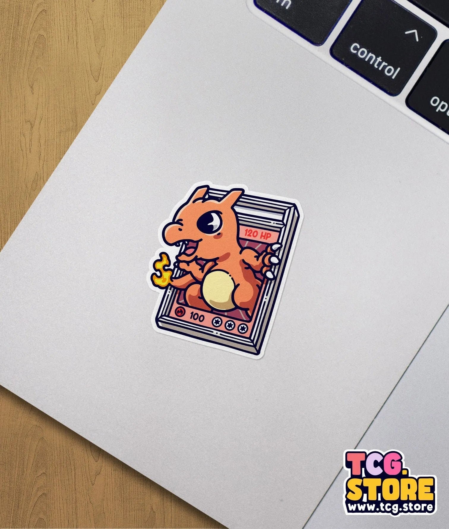 Charizard Pokemon Sticker: Graded Slab Pokemon Vinyl Sticker Matte ...