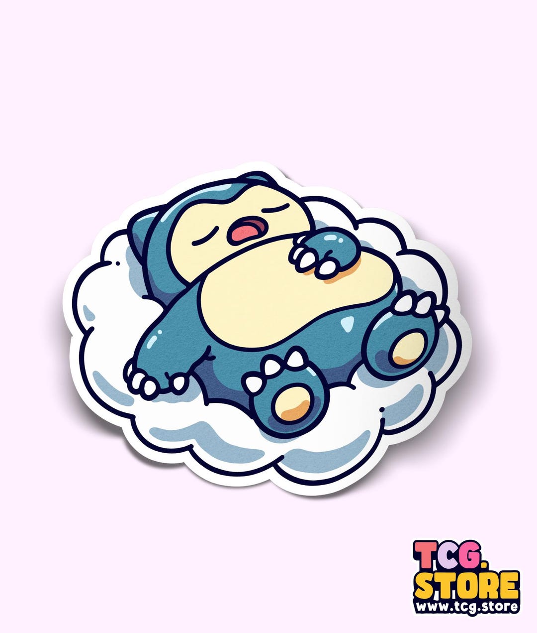 Snorlax Pokemon Sticker - Etsy