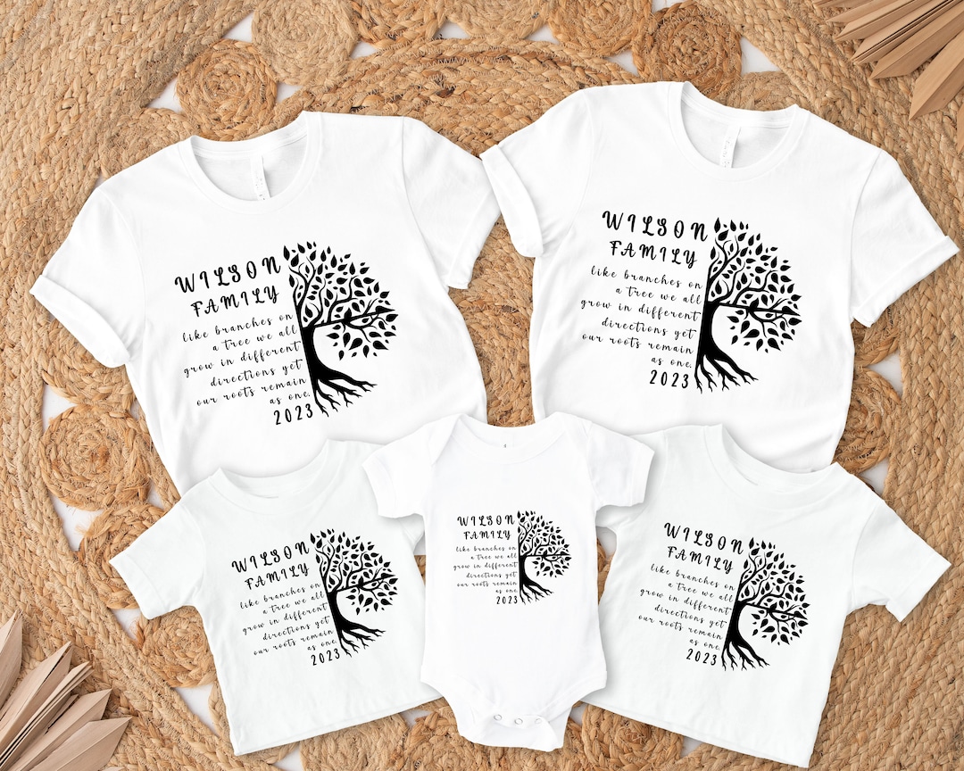 Custom Family Matching Shirt, Family Name Matching Sweatshirt ...