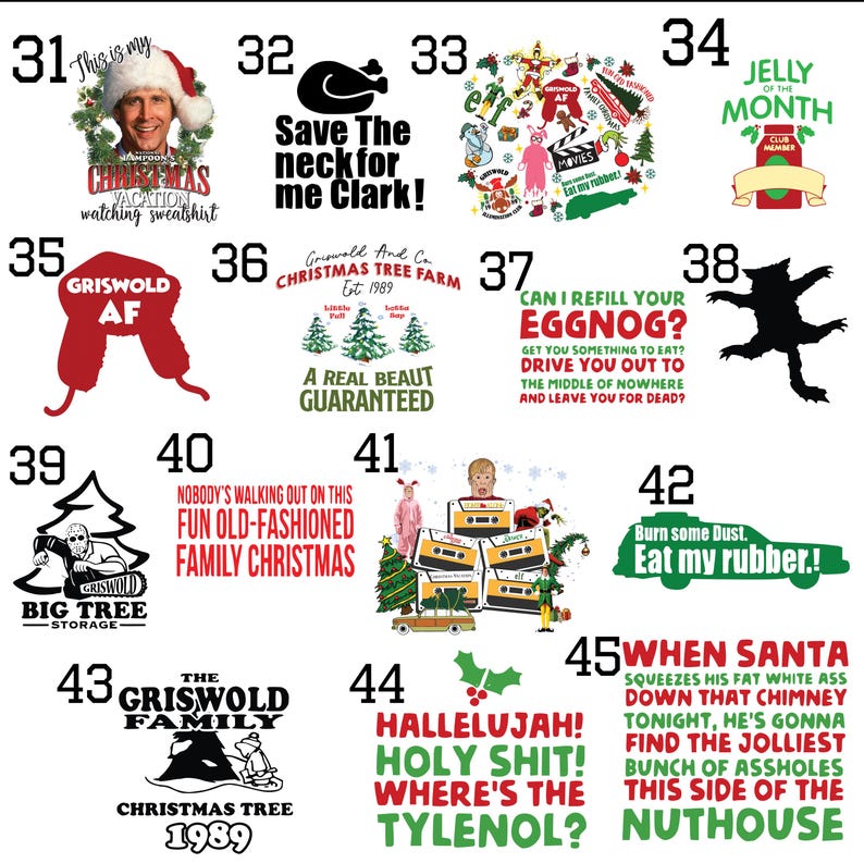Christmas Griswold Sweatshirts, Xmas Family Sweaters, Funny Holiday ...