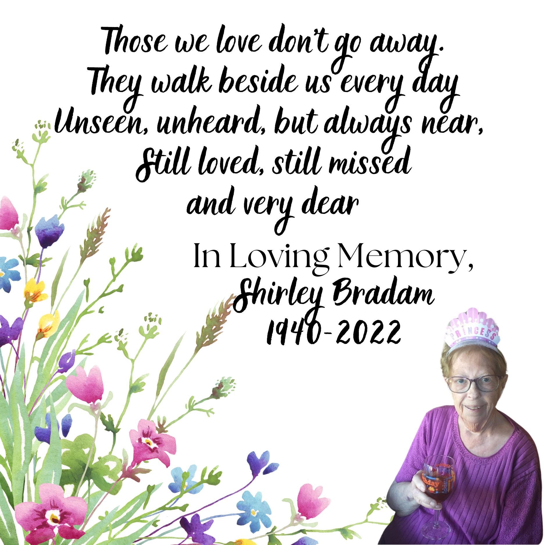 In Loving Memory Tile, Personalized Memorial Gift, Photo Keepsake ...