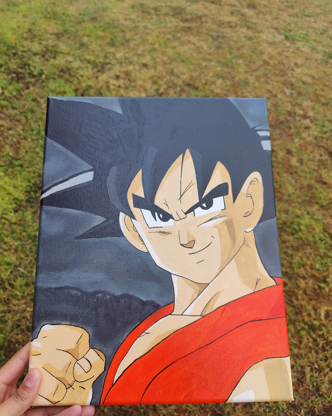 Goku Painting - Etsy