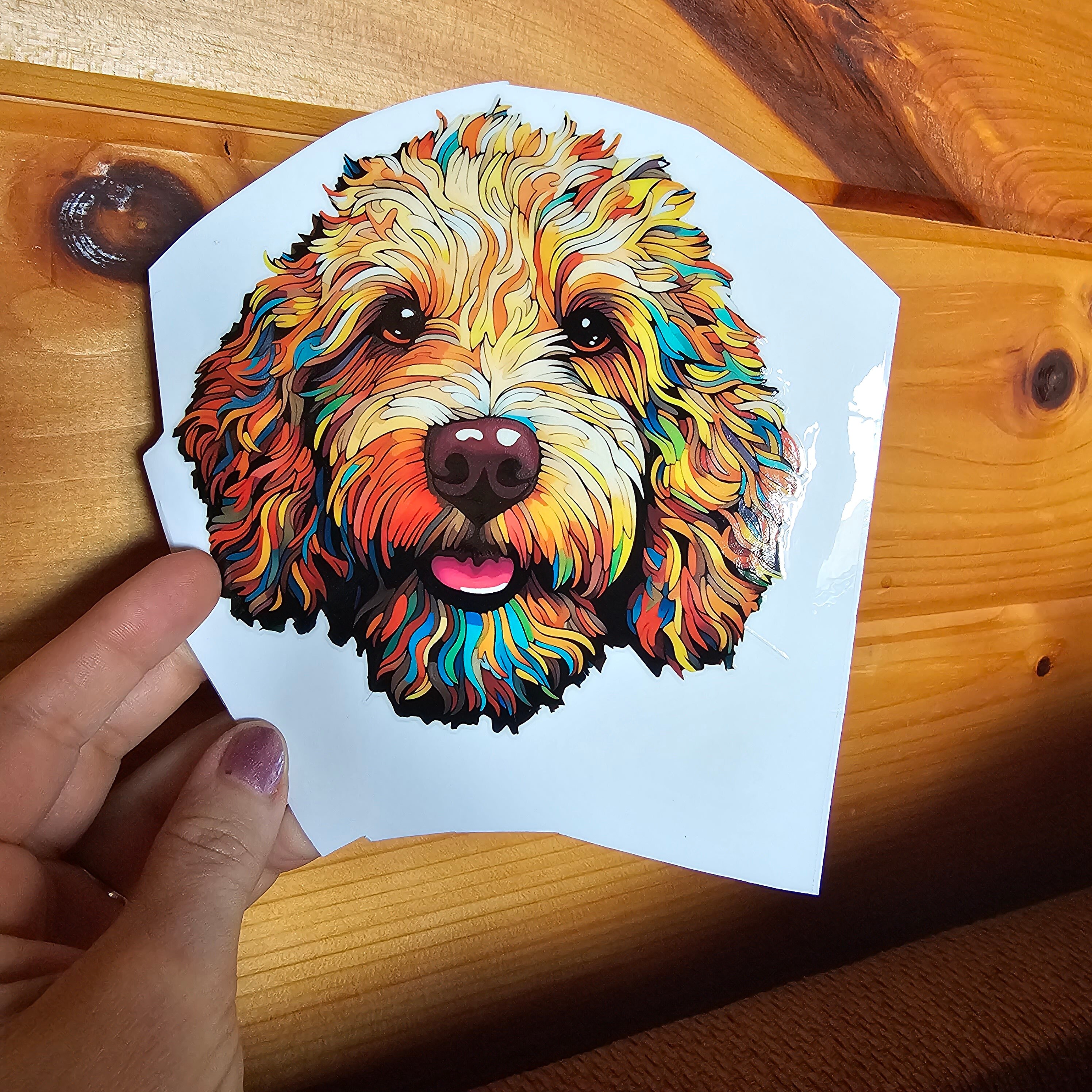 Your Design UV DTF Single Decals , Stickers, Your Design Decals ...