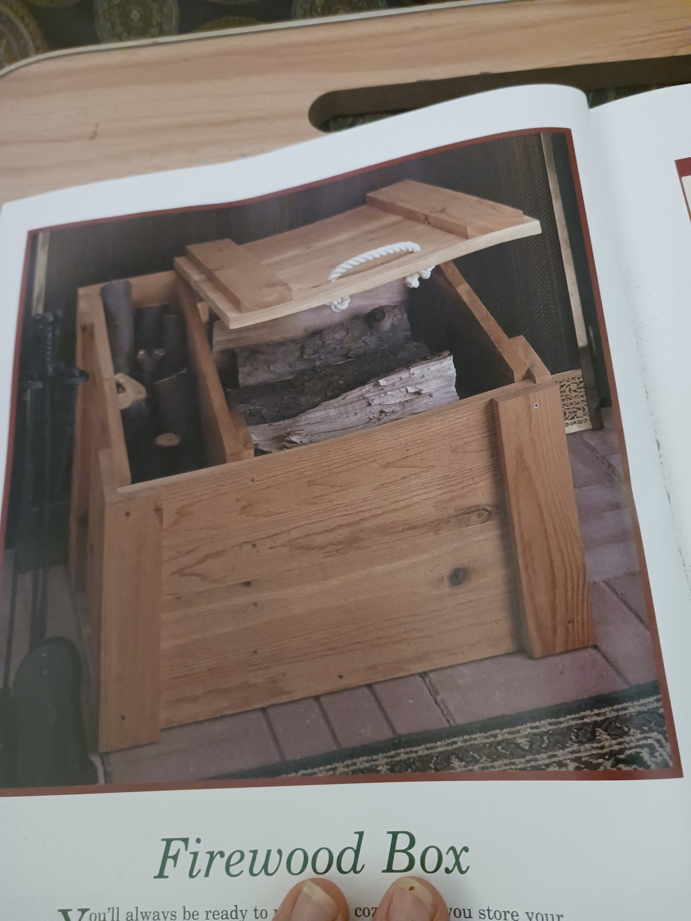 Fire Wood Box - Etsy