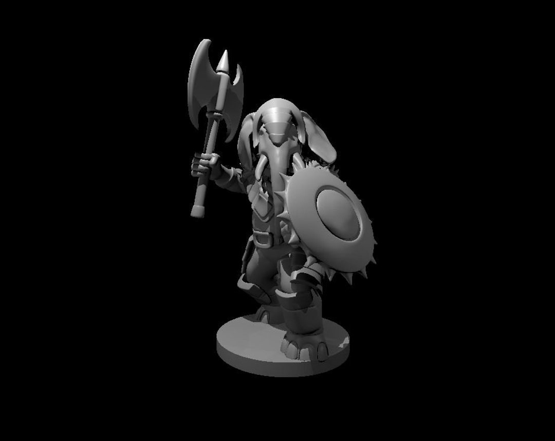 Luxodon, Lizardfolk Centaur, Rabbitfolk, Grung, Gnoll, Birdfolk 3d ...