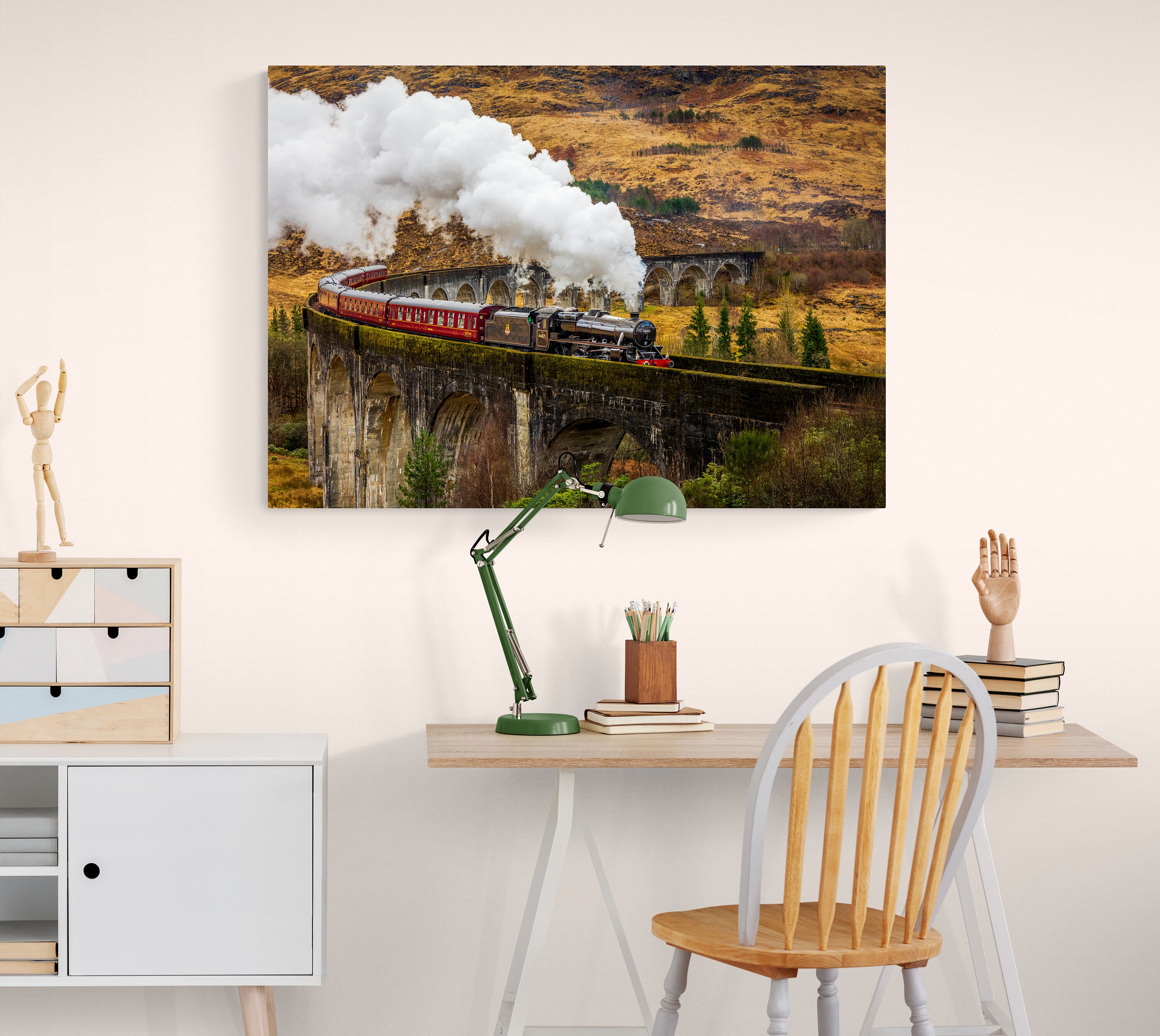 Hogwarts Express Print, Hogwarts Train Photo, Jacobite Train Print ...