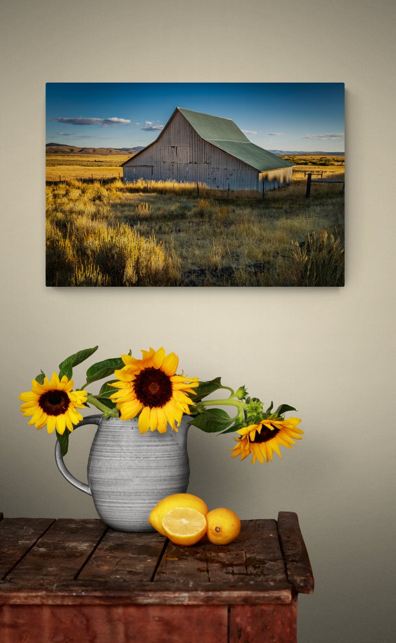 Eastern Oregon Barn Print, Barn Wall Art, Oregon Landscape Photo ...