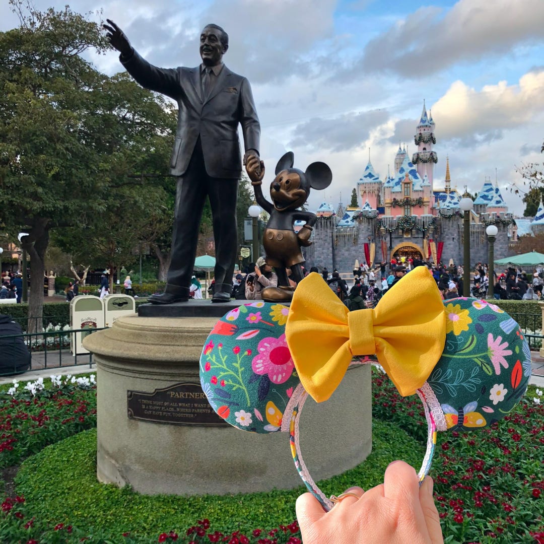 Flower and Garden Ears, Minnie Ears, Disney Ears, Spring Ears, Epcot ...