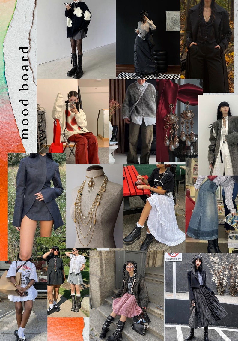 Fashion Look Book Template for Canva Editable Stylish Design Digital ...