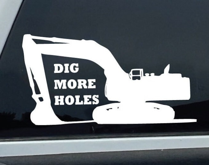 Construction Equipment Sticker, Bulldozer Decal for Builders, Heavy ...