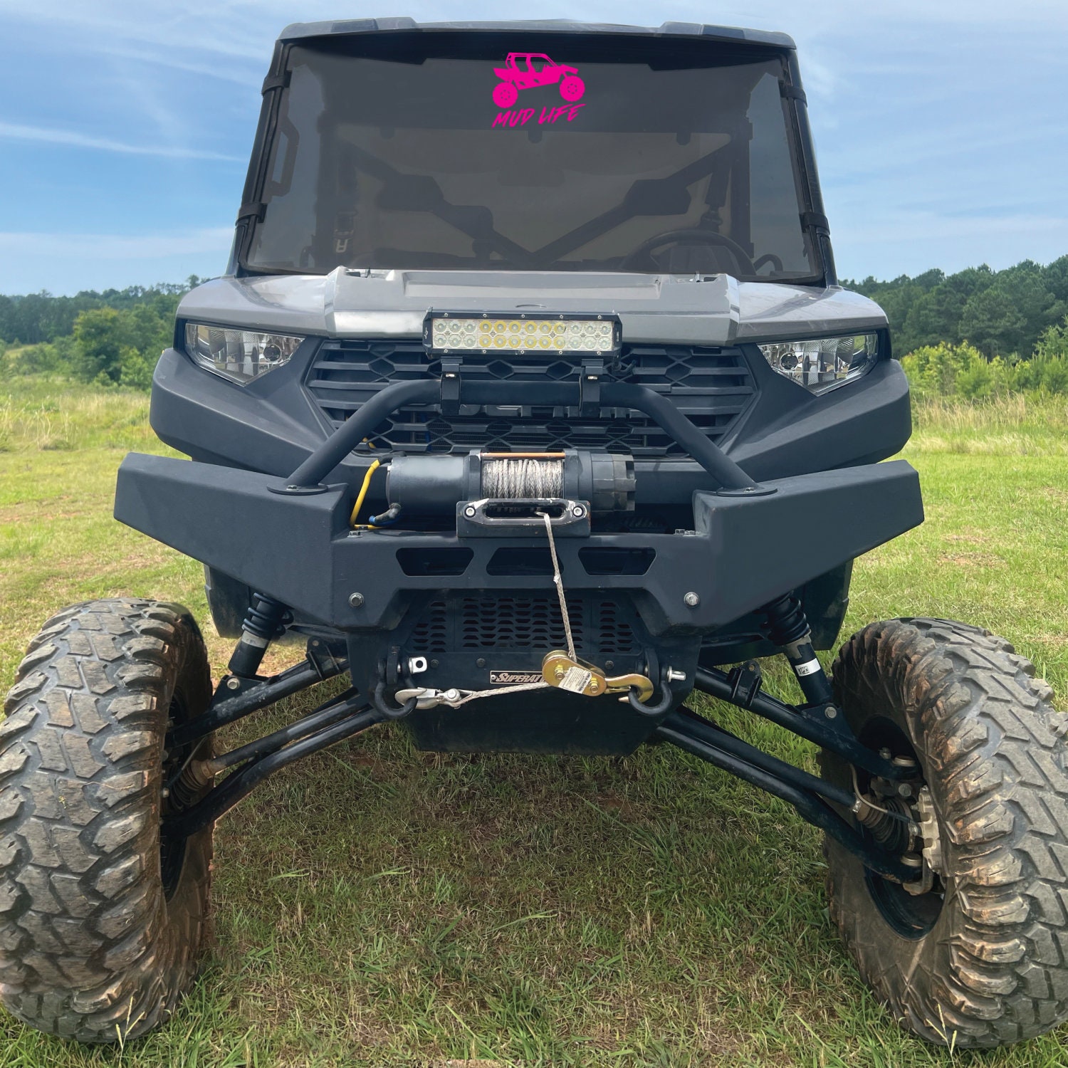 Mud Life ATV Decal | Off-road Quad Adventure Sticker | Four-wheeler ...