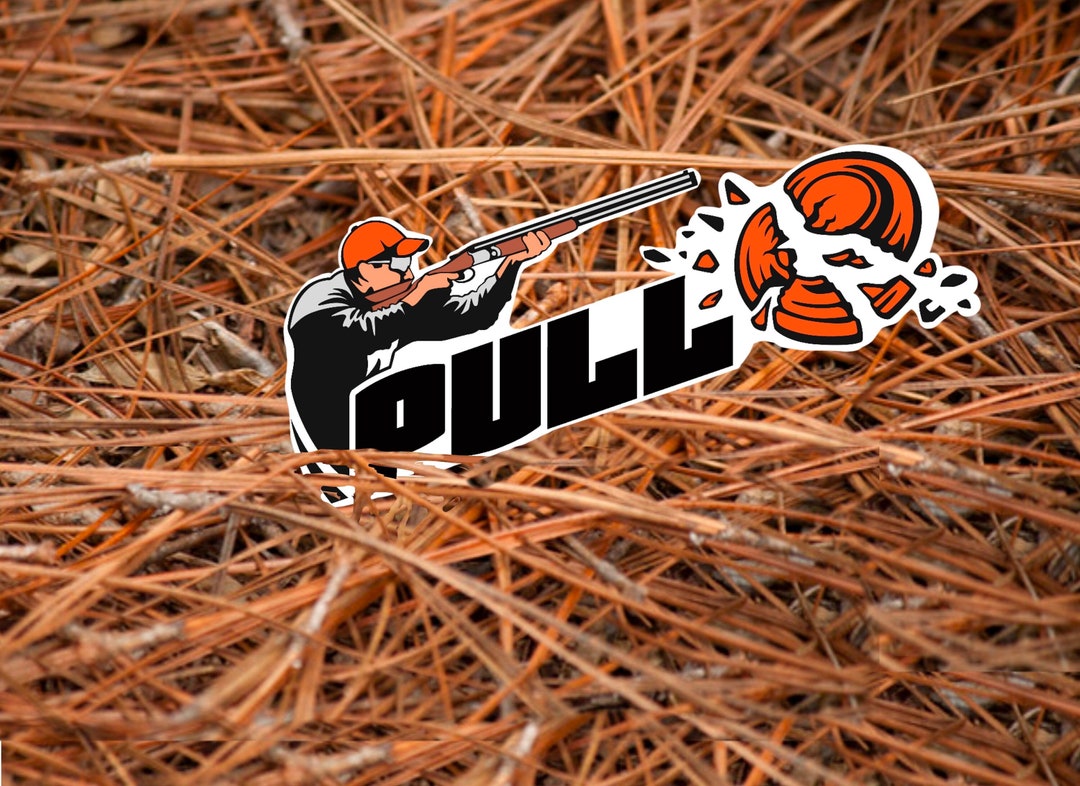 Skeet Shooting Decal, Trap Shooting Sticker, Team Shooting Sticker ...