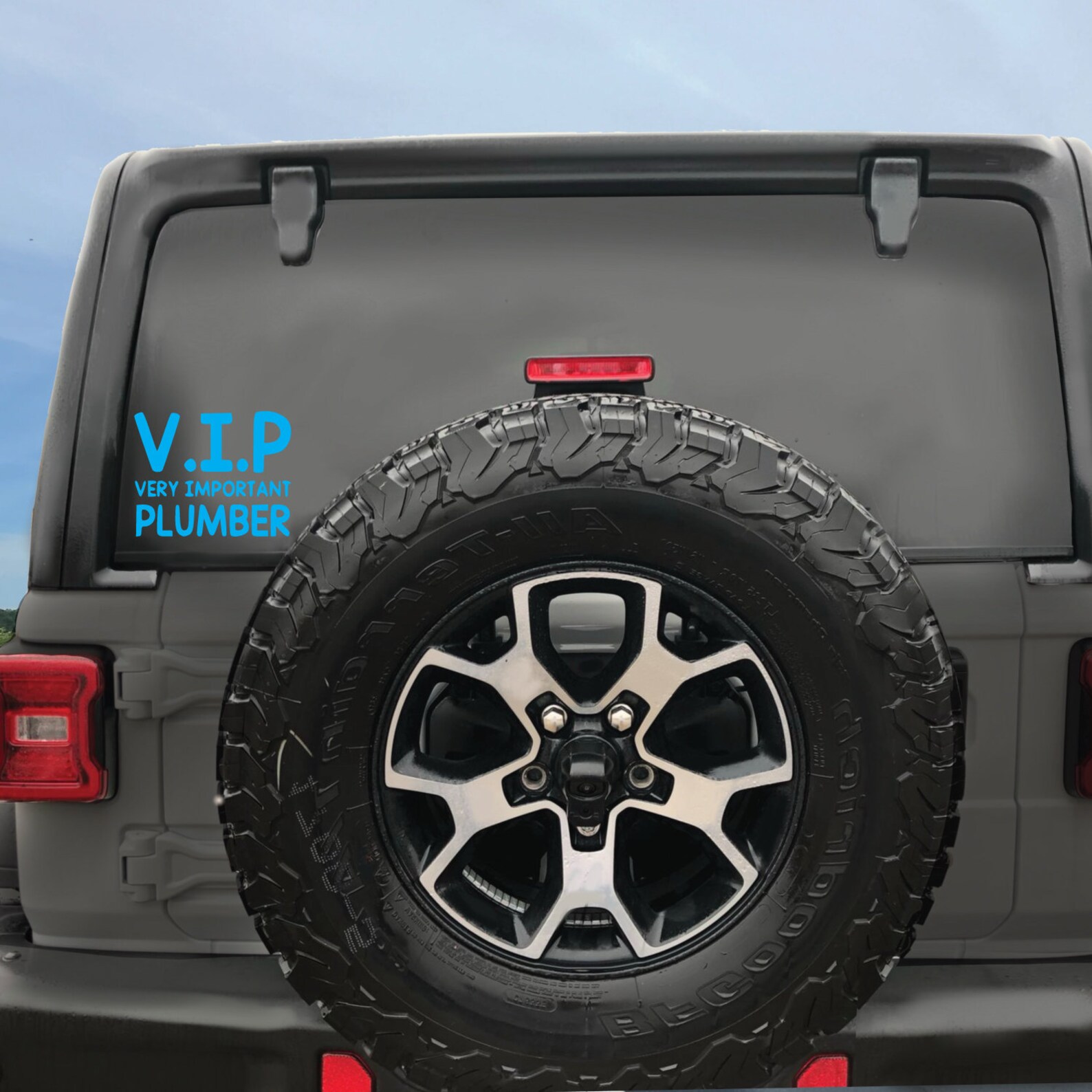 VIP Very Important Plumber Decal | Funny Plumber Sticker | Tradesman ...