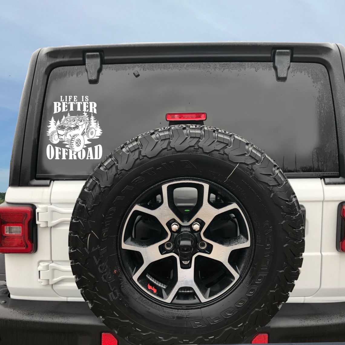 Life is Better Offroad Decal, UTV Sticker, Dirty 4 Wheeler Decal, ATV ...