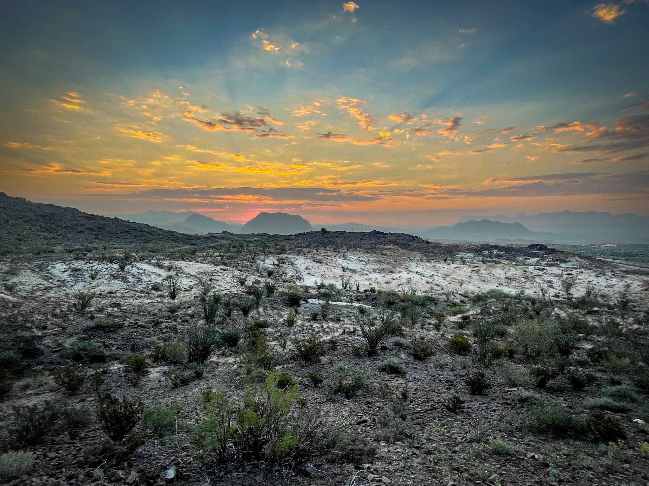 Big Bend National Park Terlingua Texas Sunrise Scenic Mountain West ...