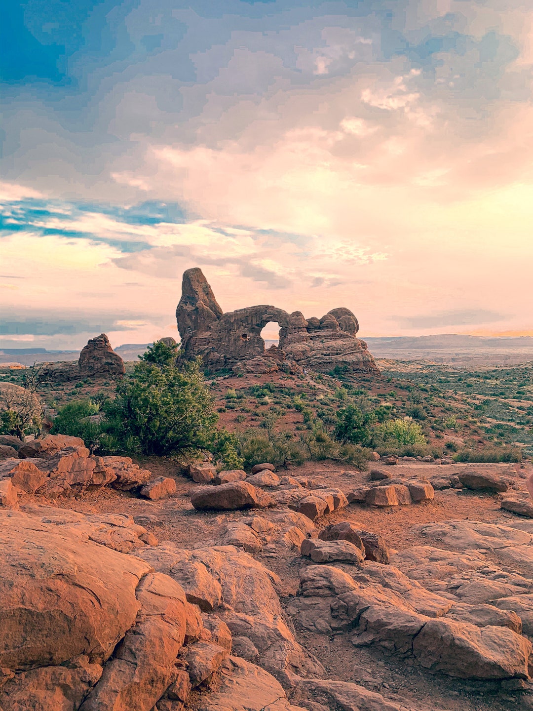 Utah Arches National Park Moab Arch Desert Canvas Photography Wall Art ...