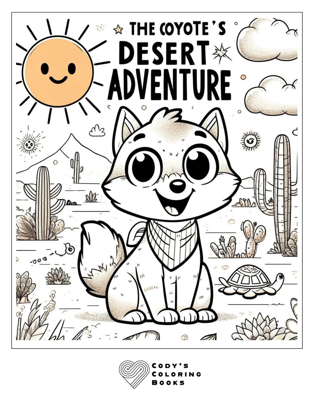 Creative Kids Coloring Books: Educational Animal Adventures, Digital ...