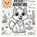 Creative Kids Coloring Books: Educational Animal Adventures, Digital ...