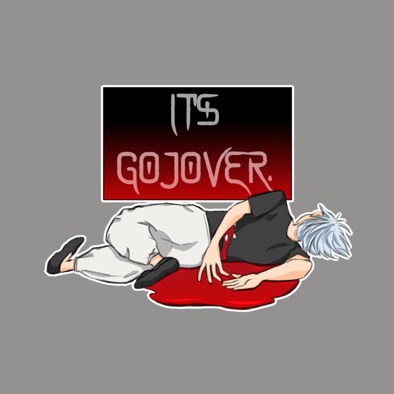 PREORDER Jujutsu Kaisen Gojo GOJOVER Vinyl Sticker 2 - Etsy