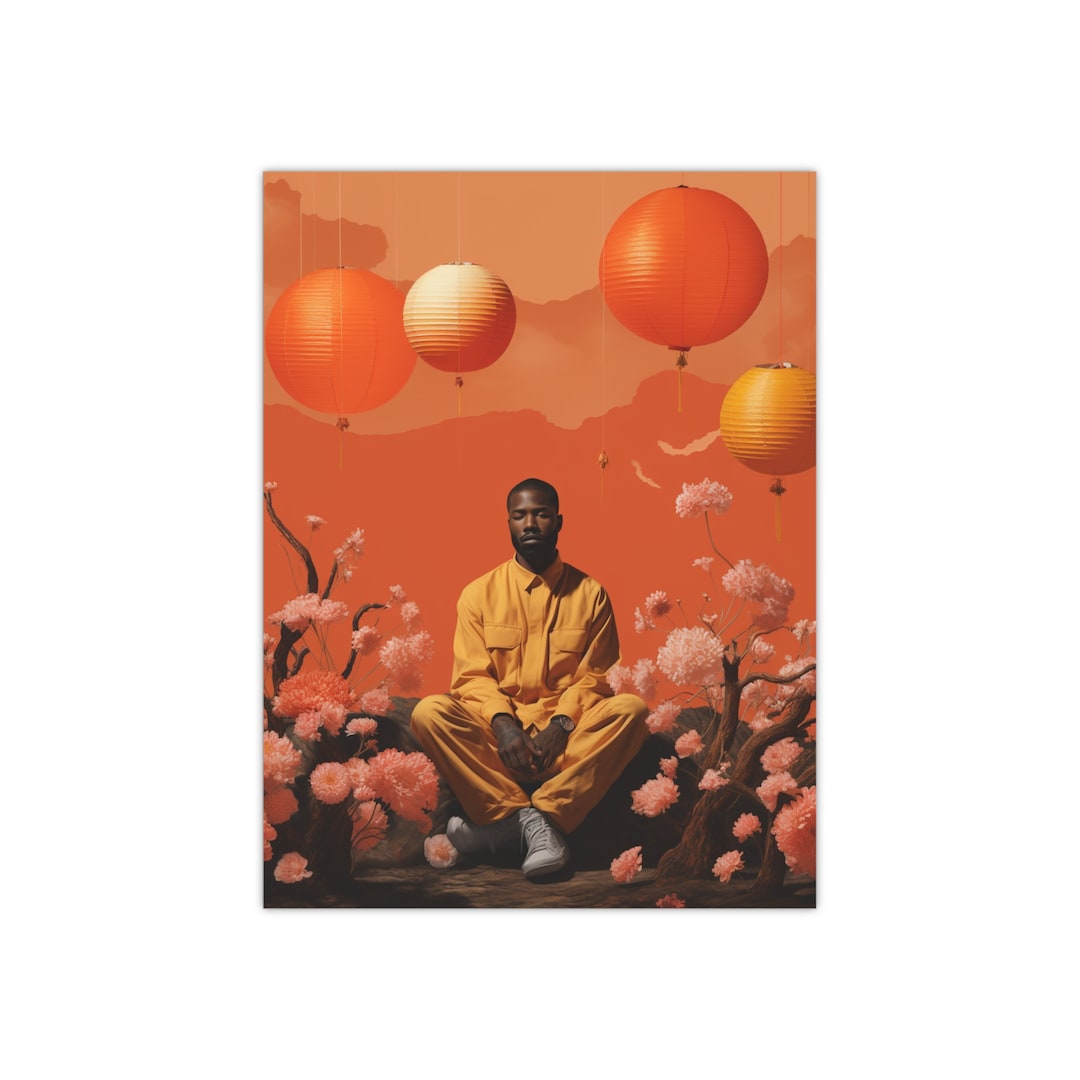 Frank Ocean Poster, Unframed Art Print for Music Lovers, Gift for Him ...