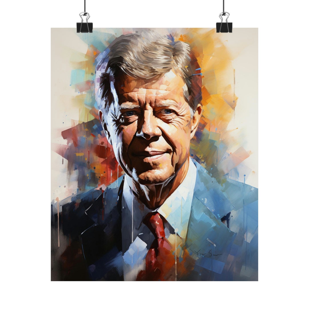 Jimmy Carter - Matte Vertical Posters - Etsy