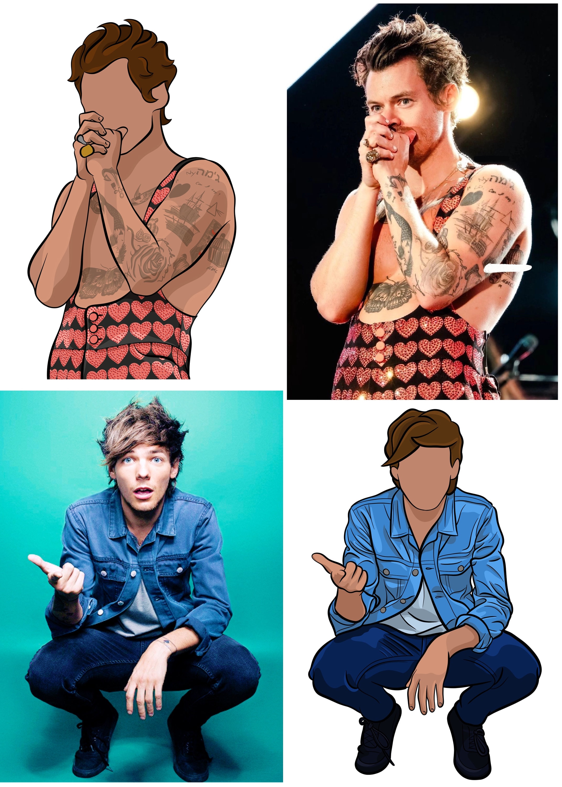 Custom One Direction Sticker - Etsy