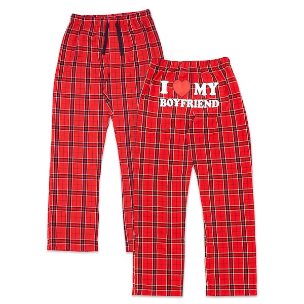 I Love My Boyfriend Pants - Etsy
