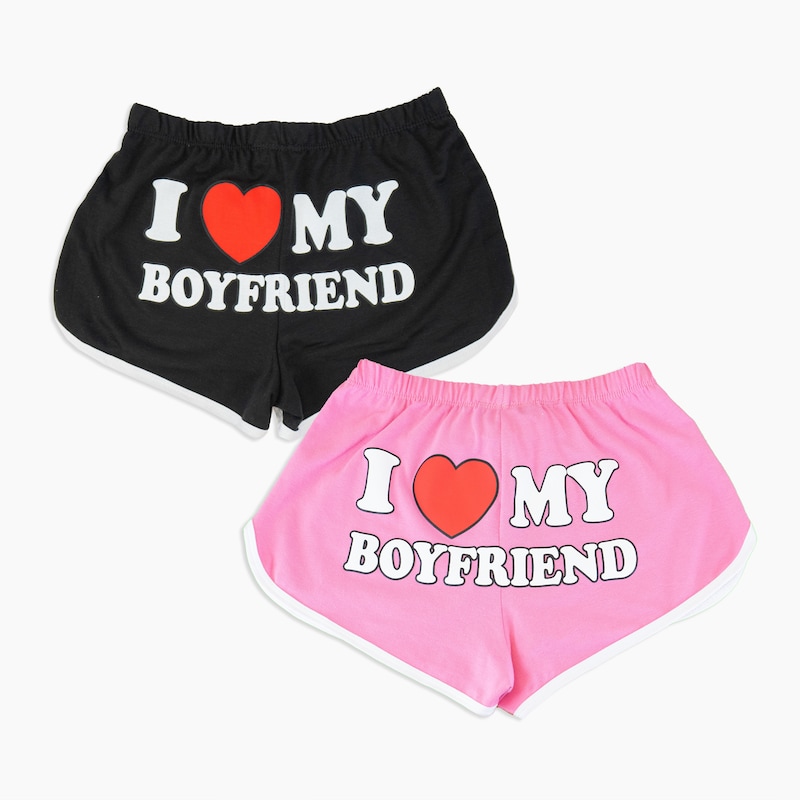 I Love My Boyfriend Pants - Etsy