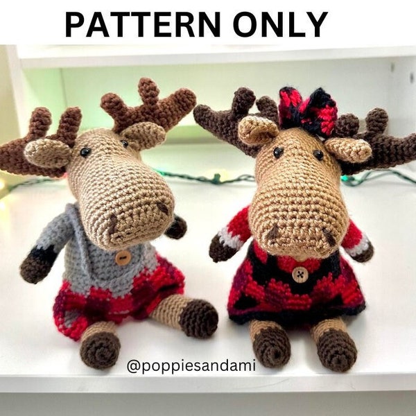 Moose Pattern - Etsy
