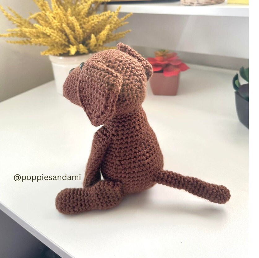 CROCHET PATTERN: Larry the Labrador Retriever Amigurumi - Etsy