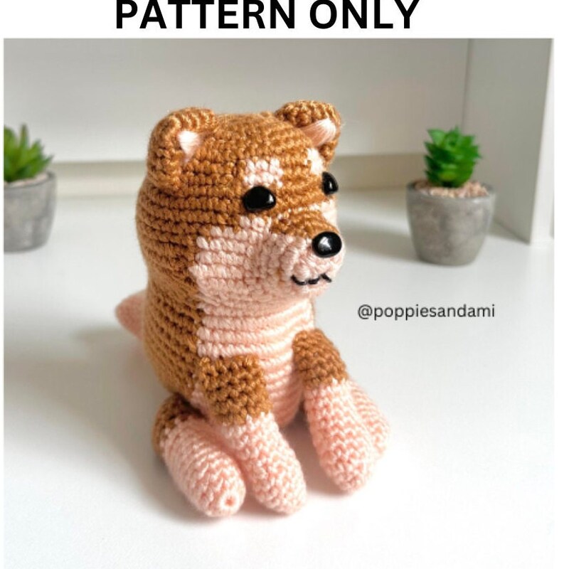 Shiba Inu Crochet - Etsy
