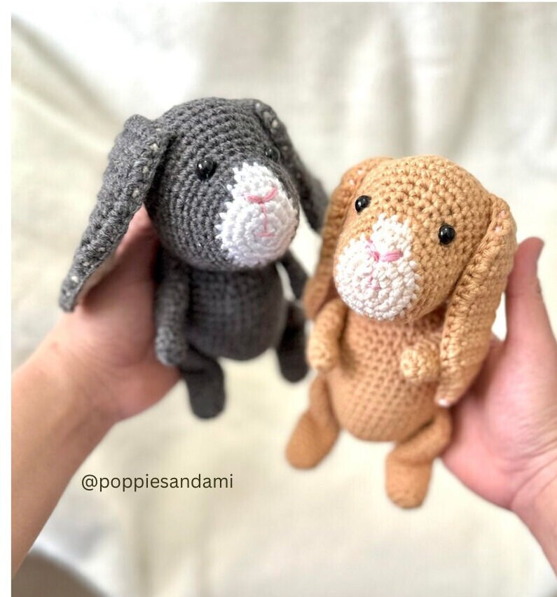 CROCHET PATTERN: Gigi the Bunny Amigurumi; Rabbit Crochet Pattern - Etsy