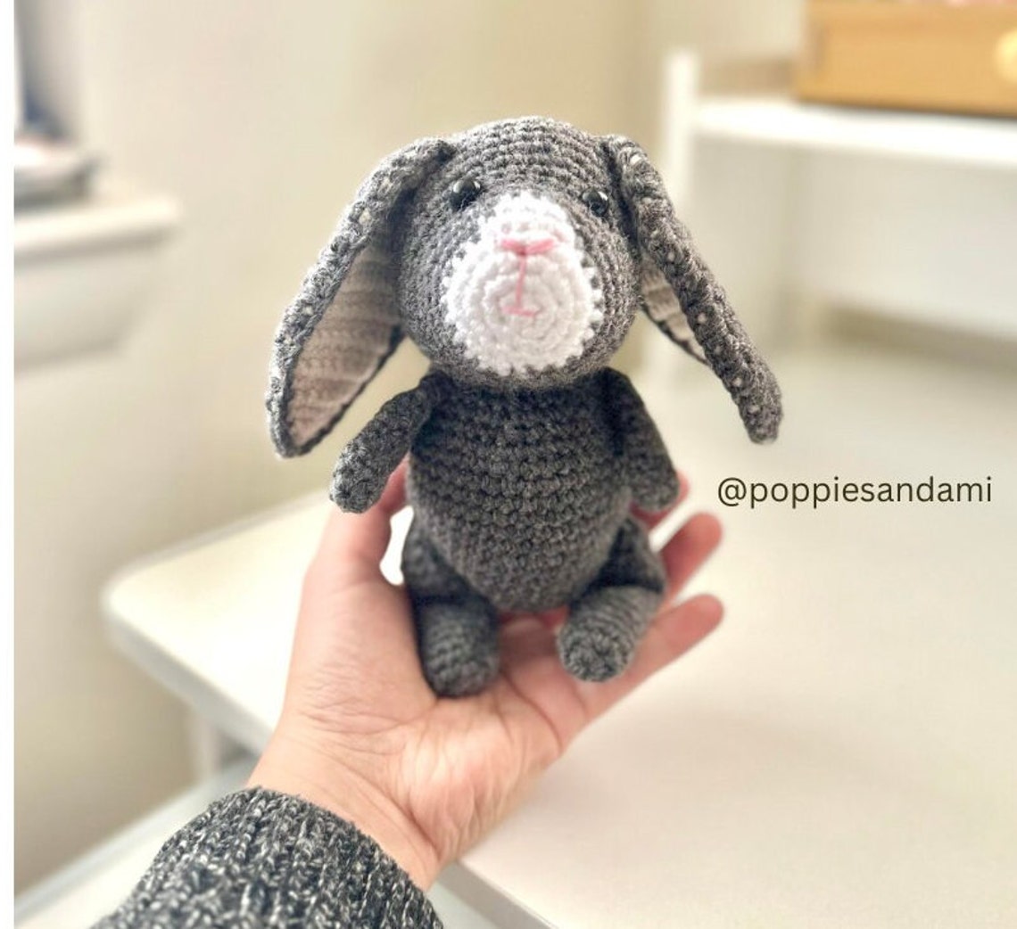 CROCHET PATTERN: Gigi the Bunny Amigurumi; Rabbit Crochet Pattern - Etsy