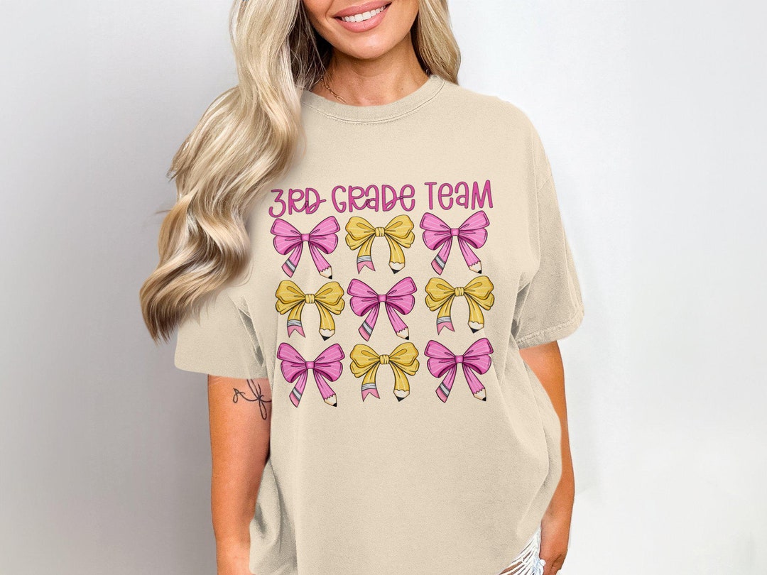 3rd Grade Team Clipart, Back to School Digital Download, First Day of ...